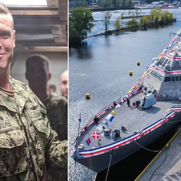 Vdes në bord zv. kapiteni i luftanijes amerikane USS Marinette (fotot ...