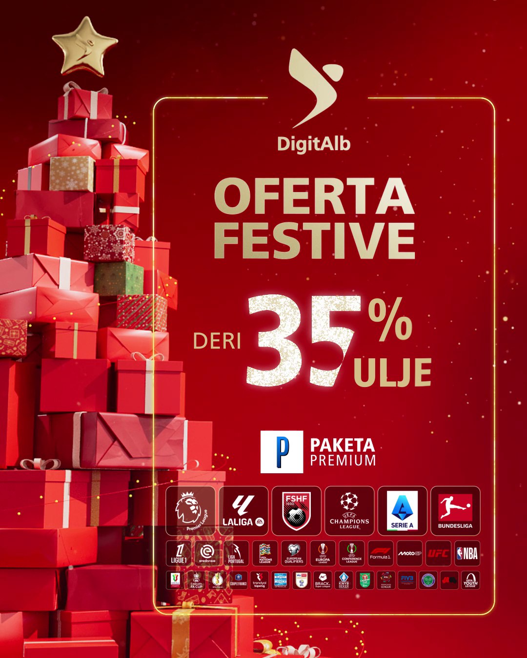 Sezoni festiv në DigitAlb/ Me Paketën Premium përfitoni Champions ...