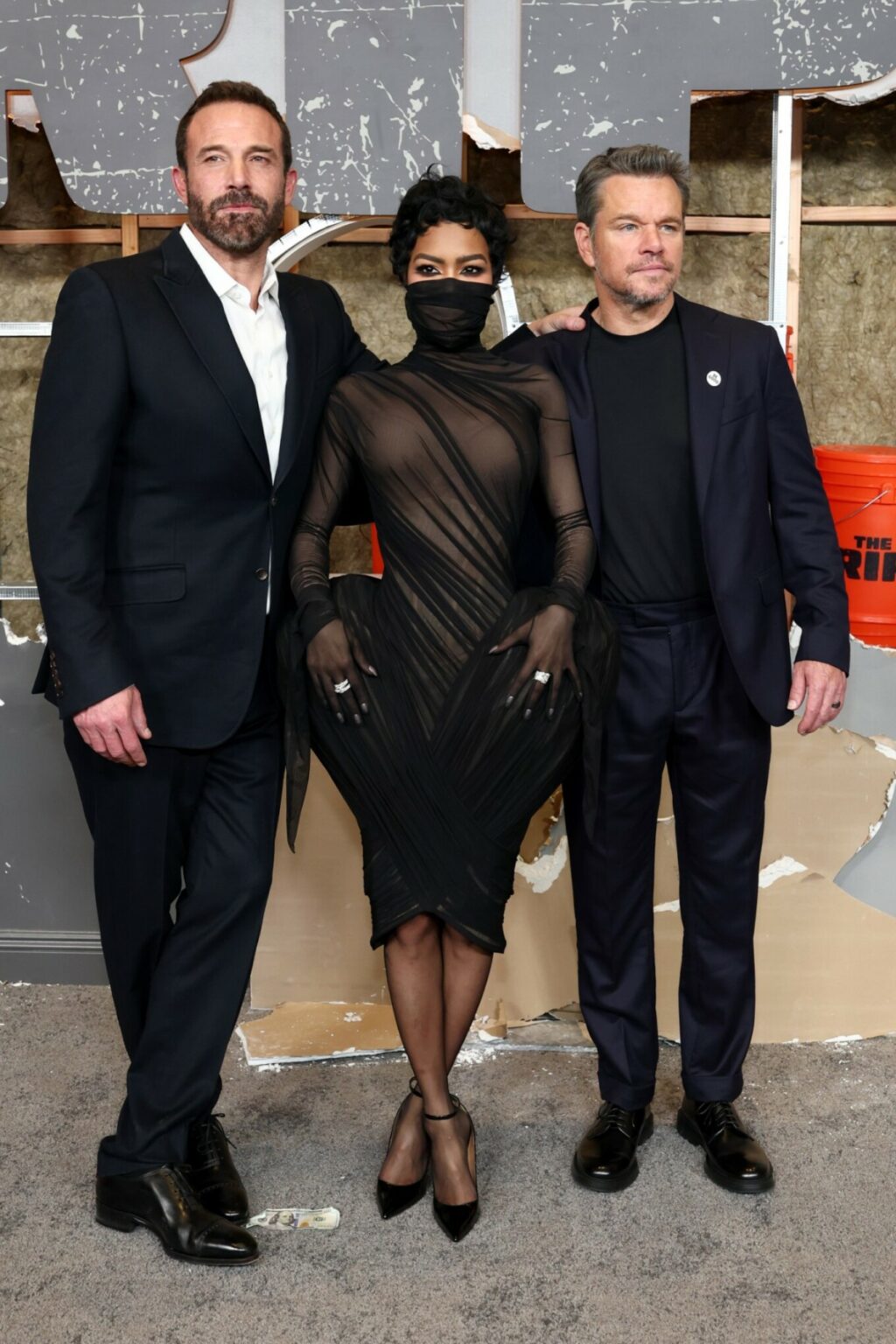 Teyana Taylor lë në hije Ben Affleck dhe Matt Damon me pamjen e saj të ...